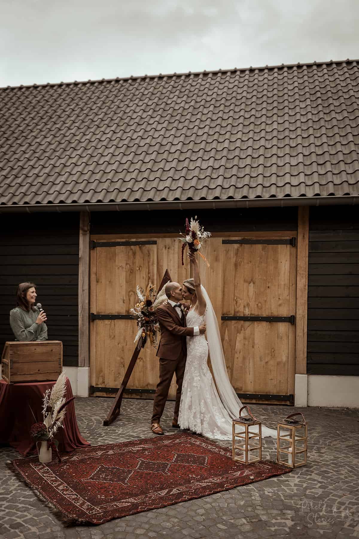 Jaren verliefd, maanden verloofd en eindelijk getrouwd
